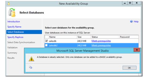 set up alwayson basic availability groups in sql server 2016 in