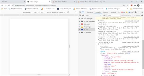 reactjs react redux state is not updated with new state