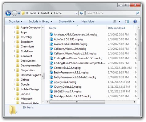 how to access nuget when is down or you re on a plane