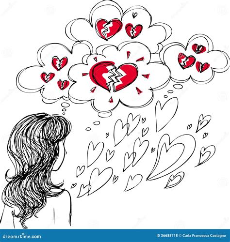 Broken Hearts Vector Set Of 3d Realistic Icons And Symbols
