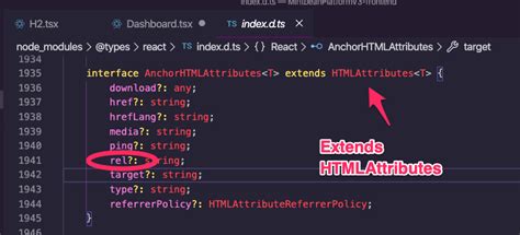 javascript react typescript not recognizing intrinsic attributes