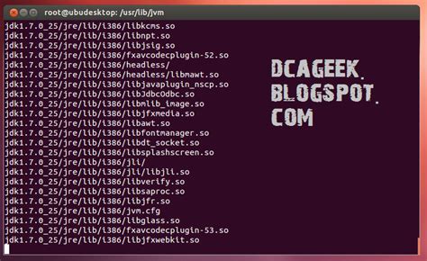 how to install java 7 update 25 on ubuntu dc geek