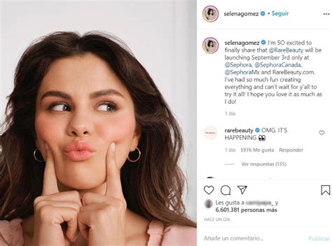 Selena Gómez Anunció El Lanzamiento De Su Línea Inclusiva De Cosméticos
