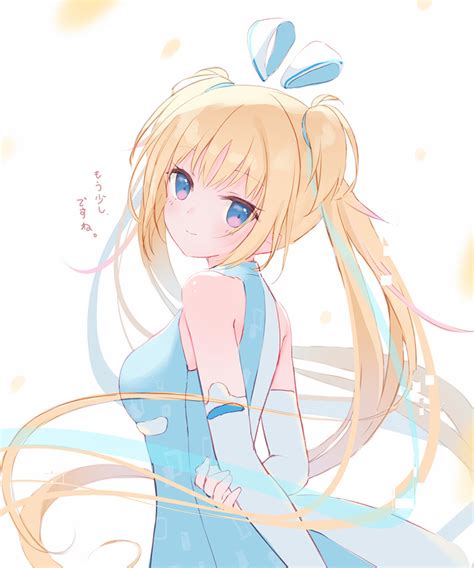 The Big Imageboard Tbib 1girl Absurdly Long Hair Bare Shoulders