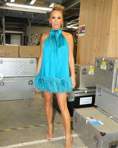 Amanda Holden 51 Sets Pulses Racing Flashing Endless Legs I Know