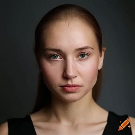 Perfect Facial Features In A Photo Portrait Of A Young Russian Woman