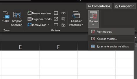Cómo Crear Y Usar Los Macros En Excel
