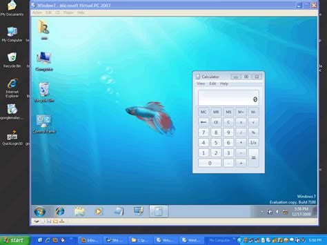 virtual pc running multiple operating systems within windows