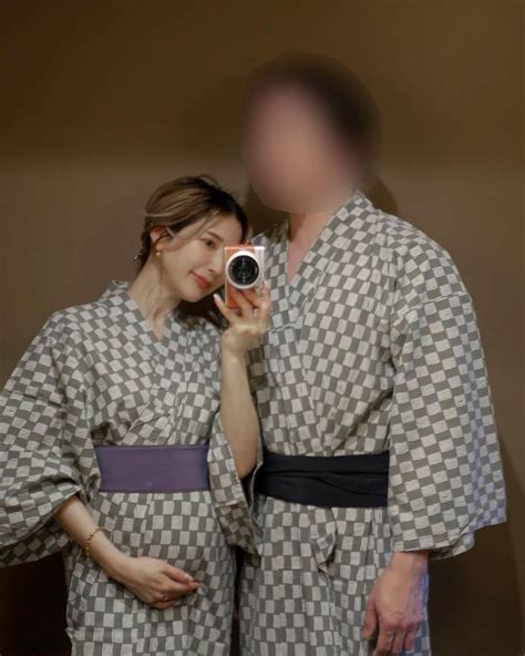 仲村美香さんのインスタグラム写真 仲村美香instagram 「浴衣お揃いにしてもらった😋💕 夫婦でゆっくり出来るのもあと少し… お