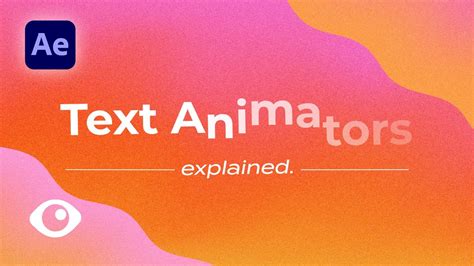 text animators explained in depth adobe after effects tutorial