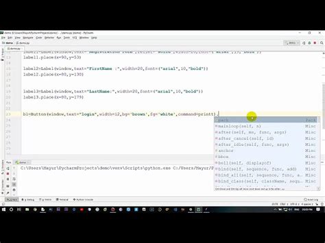 فیلم آموزشی tkinter python gui tutorial for beginners 4 handle