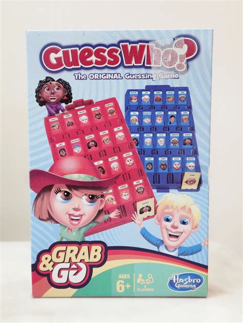 Hasbro Gaming Guess Who Grab And Go Game Hobbies And Toys Toys And Games