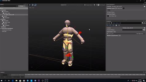 cryengine tutorials article ragdoll component on a character