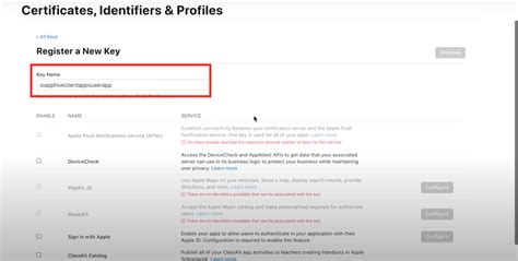 crear key para habilitar push notification en firebase publicación