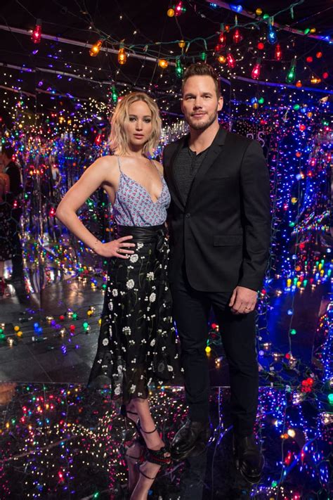 Jennifer Lawrence And Chris Pratt At Passengers Photocall Popsugar