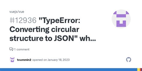 typeerror converting circular structure to json when rendering refs