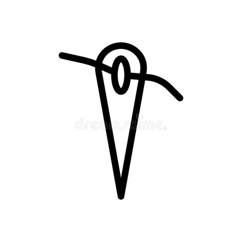Stitching Icon In Different Style Vector Illustration Two Colored And