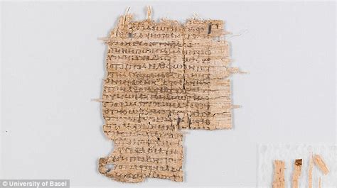a mysterious 2 000 year old papyrus has finally been decoded daily