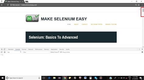 part 7 usages of javascripts in selenium difference