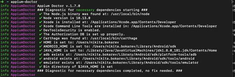 appium issue could not find aapt please set the android home