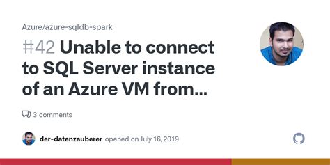 unable to connect to sql server instance of an azure vm from azure