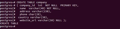 postgresql is null query linux hint