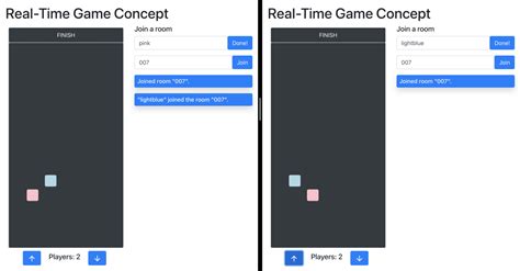 websockets react and node js — a real time game app concept
