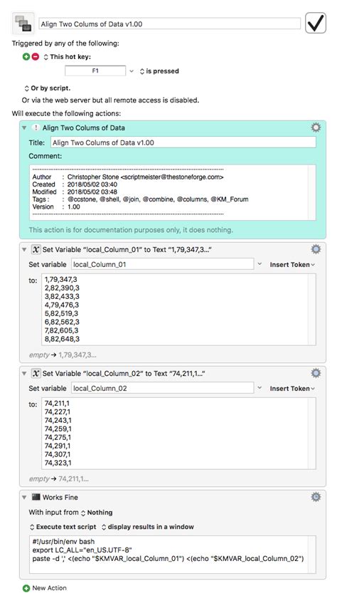 merging two variables line by line questions and suggestions keyboard