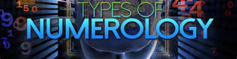 Numerology Types Of Numerology