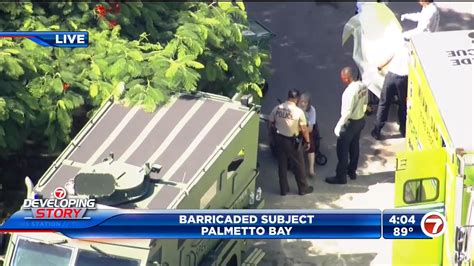 Subject In Custody After Multiple Hour Standoff With Barricaded Man In