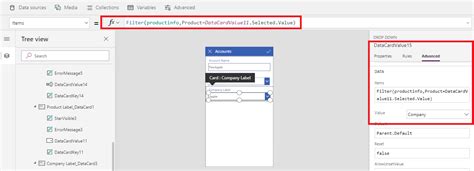 cascading two dropdowns in powerapps based on dynamics 365 crm