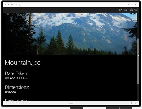 two pane view windows apps microsoft learn