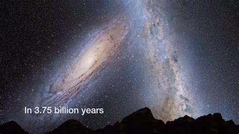 Outcome Of Earth When Milky Way Collides With The Andromeda Galaxy