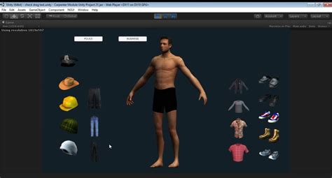 drag and drop customization of character using unity 3d 5 0 youtube