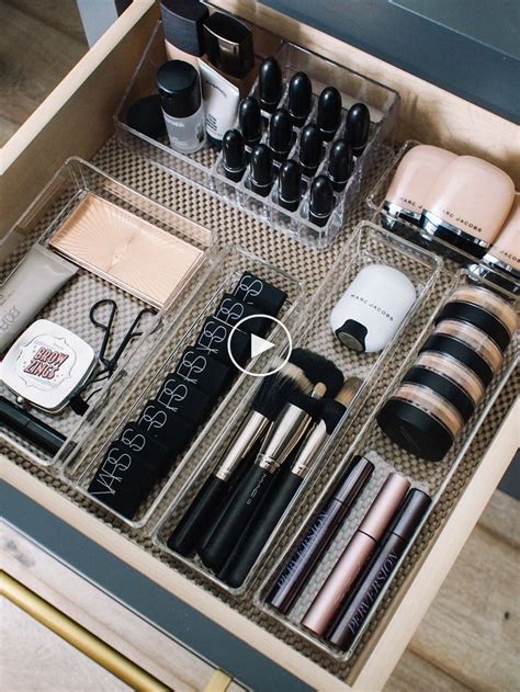 Comment Organiser Mes Tiroirs De Maquillage Maquillage Par Jeannine
