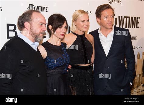Paul Giamatti From Left Maggie Siff Malin Akerman And Damian Lewis
