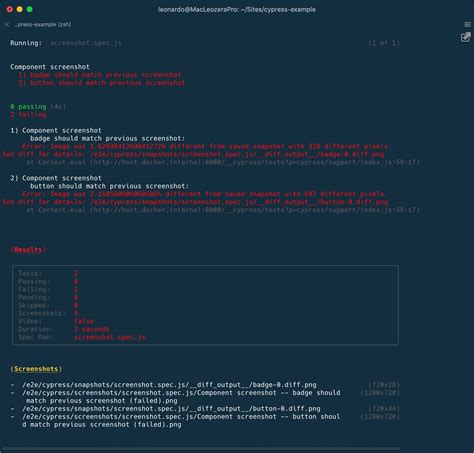 how to add screenshot testing with cypress to your project