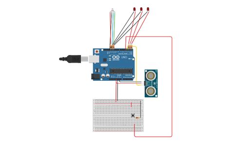 circuit design arduino projektas rbg tinkercad