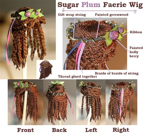 Sugar Plum Faerie Wig Model By Serfiaso On Deviantart