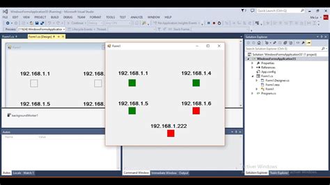 Ping Multiple Ip Addresses At The Same Time Continuously Using C Youtube