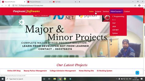 3 responsive bootstrap website designing html5 css3 hindi youtube