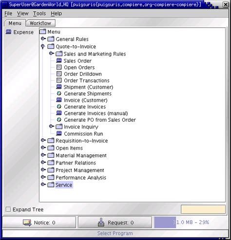 compiere 2 4 4a on debian gnu linux 3 0 woody