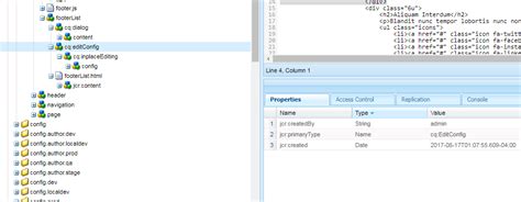 htl aem unable to see edit option in component stack overflow
