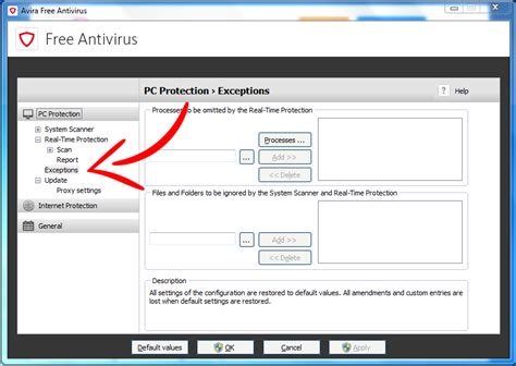 add exceptions for avira antivirus in 3 simple steps