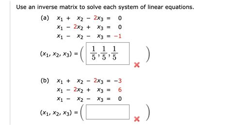 How To Use The Inverse Solve A System Of Equations Tessshebaylo