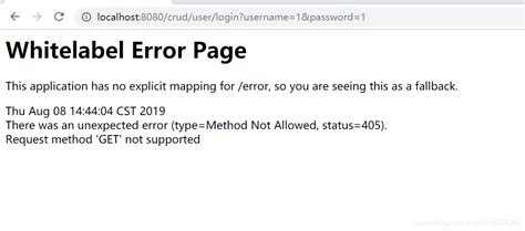 【java】 postmapping 报 posttype method not allowed status 405 request