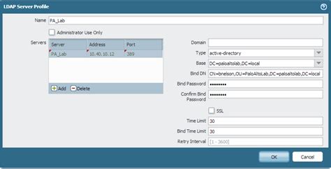 solved livecommunity ldap server as fqdn in ldap server profile
