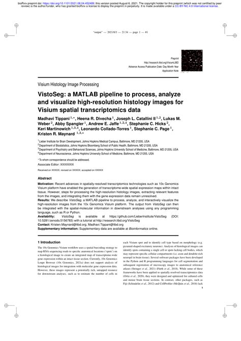 Pdf Vistoseg A Matlab Pipeline To Process Analyze And Visualize