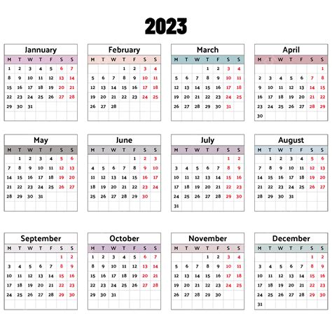 2023년 달력 투명 일력 2023년 투명 달력 Png 일러스트 및 벡터 에 대한 무료 다운로드 Pngtree