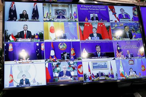 China 14 Other Countries Sign Worlds Biggest Trade Pact The Globe